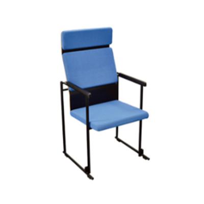 Cina Rivestimento multicolore di Desk Chairs Powder dello studente della gamba d'acciaio semplice di Desgin in vendita