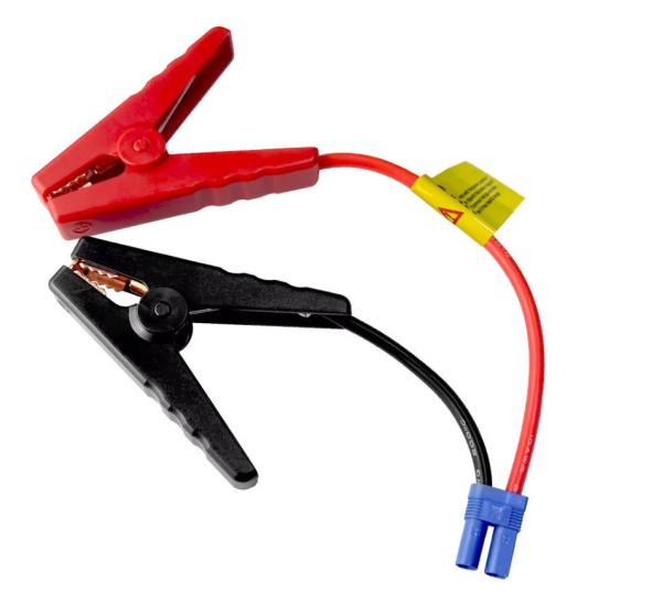 Quality 10 AWG Silicone Alligator Clamp Cable with EC5 Plug for Car Emergency Starting and Prevent Reverse Charge at 600Amp Current for sale
