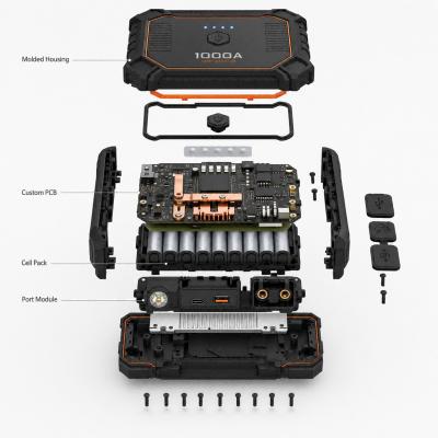 China High-Performance 1000A Jump Starter Solution: BOM & Performance Tunning for sale