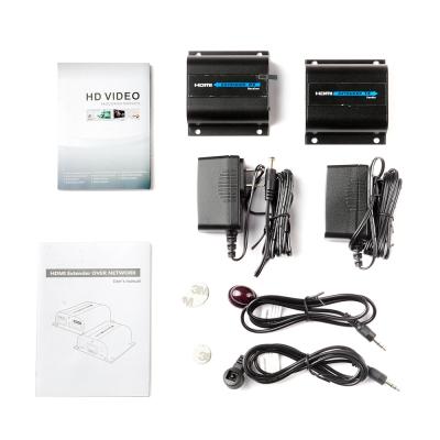 China IR Extender over Cat6 Ethernet Cable Infrared Remote Control Repeater Kit for sale