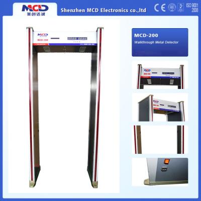 Cina Metal detector sensibile dell'arco di 6 zone alto 200L x 70W x 56H cm in vendita