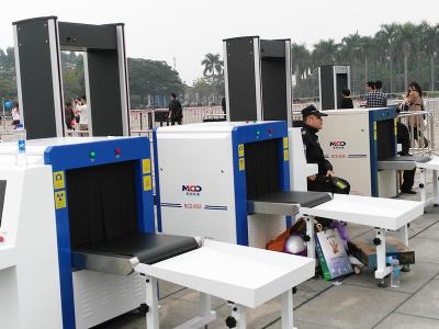 中国 浸透、高い定義スキャンのイメージの小さいX光線空港手荷物の走査器 販売のため