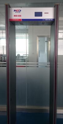 China 4.3 het“ LCD Scherm 6 strekengang door Metaaldetector met het Gebied van het Twee Kolomalarm Te koop