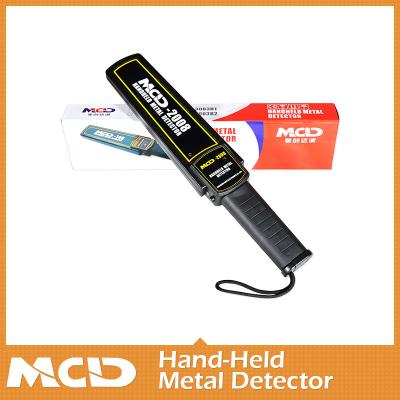 Cina Batteria tenuta in mano del metal detector 9v di vibrazione, audio indicatore attento e principale in vendita