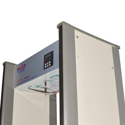 Cina Aeroporto sensibile del metal detector dell'esposizione dell'affissione a cristalli liquidi alto accurato per il controllo di sicurezza in vendita