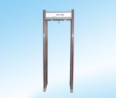 Cina Multi metal detector di progressione di zona del controllo di sicurezza con l'audio telecomando della lampada di allarme LED in vendita