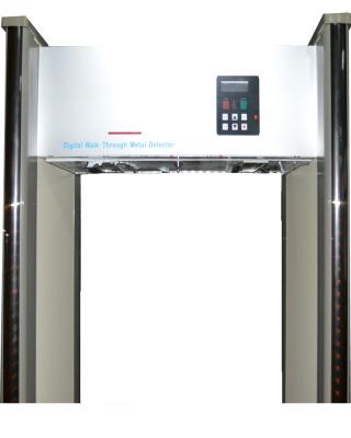 Cina Alto metal detector dell'analizzatore del corpo di sensibilità con 18 aree di esplorazione per l'aeroporto/dogana/corte in vendita
