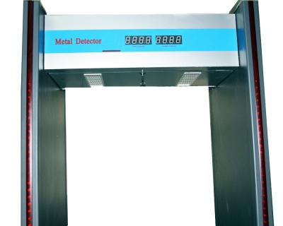 Cina Passeggiata principale della luce dell'allarme di due lati della porta attraverso l'OEM degli analizzatori di sicurezza in vendita
