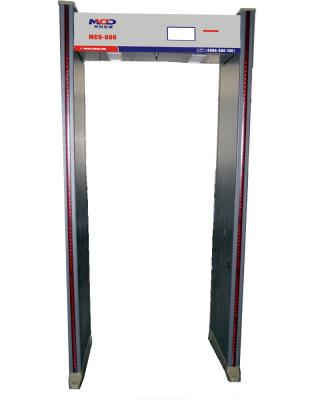 Cina Multi pagina di porta del metal detector dell'arco di zona con i pannelli a 4.3 pollici dello schermo dell'affissione a cristalli liquidi in vendita