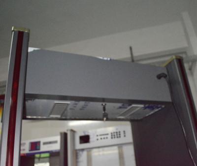 Cina Zone di rilevazione del metal detector 6 impermeabili di progressione con esposizione LCD a 4.3 pollici in vendita