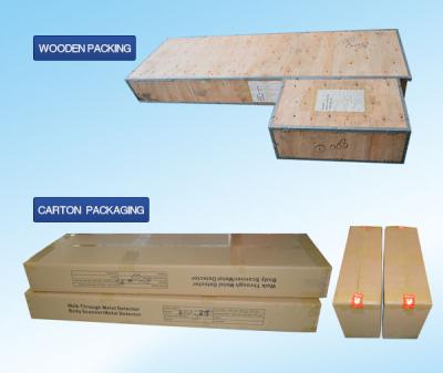 Cina Zone di rilevazione del metal detector 6 impermeabili di progressione con esposizione LCD a 4.3 pollici in vendita