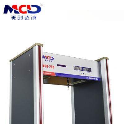 Cina Passeggiata commerciale di sicurezza tramite il portone/analizzatore elettronico del metal detector dell'arco in vendita