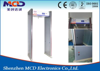 Cina Passeggiata portatile della porta di 6 zone tramite il portone del metal detector per ispezione di sicurezza in vendita