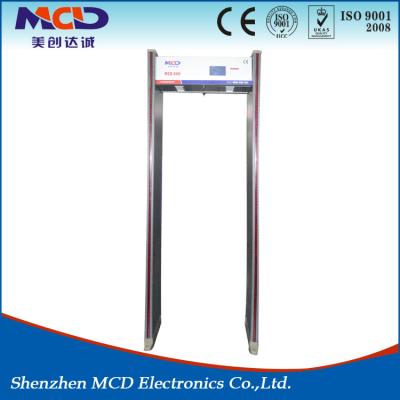 Cina Metal detector impermeabile LCD a 4,3 pollici di progressione di sicurezza intelligente dell'aeroporto in vendita