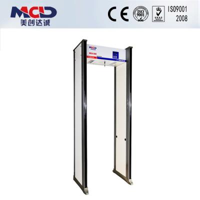 China 6 strekenlcd de Detector van het het Kadermetaal van de Vertoningsdeur met Ver Controlemechanisme voor Veiligheid, lichaamsscanner Te koop