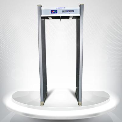 Cina Metal detector di progressione di 6 zone di rilevazione per ispezione di sicurezza aeroportuale, della stazione e dell'hotel. in vendita