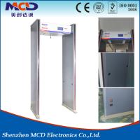 China High Sensitivity 6 zone Walk Through Scanner With Face Detection for sale