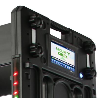 Cina Passeggiata portatile tramite il metal detector autodiagnostico con il grande touch screen in vendita