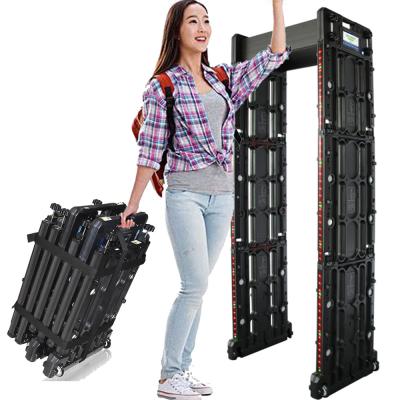 Cina Passeggiata portatile tramite il metal detector autodiagnostico con il grande touch screen in vendita