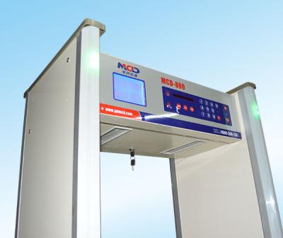 China Professionele het Metaaldetector 10 van het Deurkader het Materiaal van de Strekenopsporing Te koop