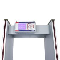 China 6 / 18 Zone Switchable Walk Through High Sensitive Metal Detector MCD600 for sale