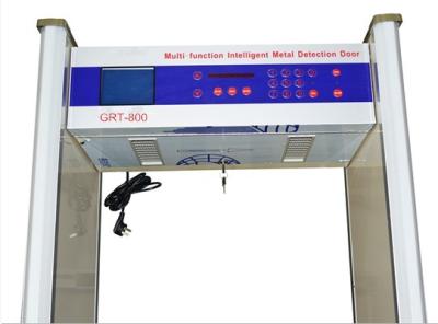 China O detector de metais 10 do quadro de porta do LCD da grande tela divide o varredor da arma da arcada à venda