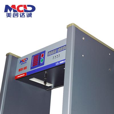 China 6 van het de Deurkader van opsporingsstreken van de het Metaaldetector de de Veiligheidstoegang voor het Metaal van de Vermaakanalyse ontdekt Te koop