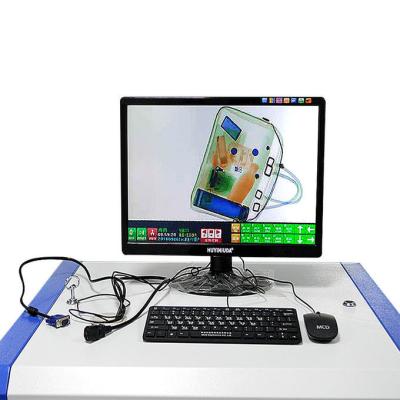 Cina 0.2m/s LCD 0.3mA 140Kv X Ray Baggage Scanner For Airports in vendita