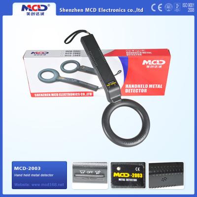 Cina Mini tipo dispositivo tenuto in mano dell'analizzatore della pistola del coltello del metal detector con CE in vendita