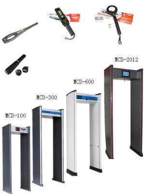 China Lichtgewicht het metaaldetector van het Overwelfde galerijlichaam voor Metro, 4.3“ LCD vertoning Te koop