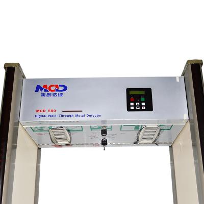 China 6.0 Duimlcd de Detector van het het Kadermetaal van de Vertoningsdeur met 18 Streken Te koop