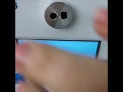 50/60Hz Pass Through Metal Detector Body Temperature Scanning 0.2 Degree Resolution