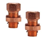China RoHS Certificated Brass Die Casting , Copper Wire Split Bolt Connector for sale