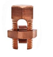 China RoHS Certificated Brass Die Casting , Copper Wire Split Bolt Connector for sale