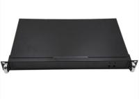 China 1u260 Deep Protective 19 Inch Rack Mount Chassis Anodized Sheet Metal Shell for sale