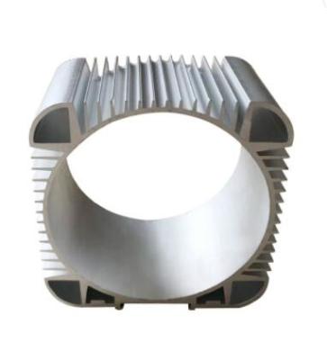 China Gebürstetes AL6061-T5 verdrängte Aluminiumprofil-Bau 2 Jahre Garantie- zu verkaufen