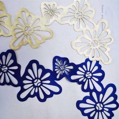 Chine double découpeuse principale de laser de tissu à vendre