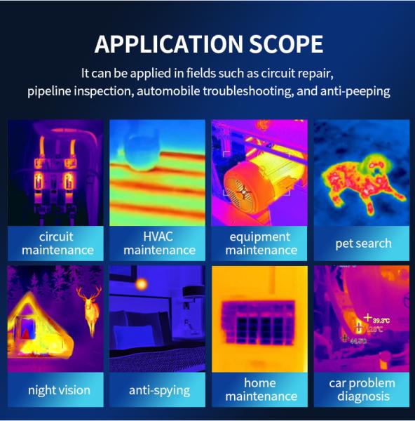 Quality 256*192 Resolution Android Thermal Imaging Module Mini Handheld Infrared Camera for sale