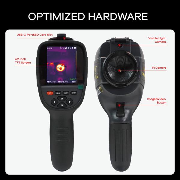 Quality E320 256x192 High Resolution Handheld Thermal Imager Camera for Water Leak for sale