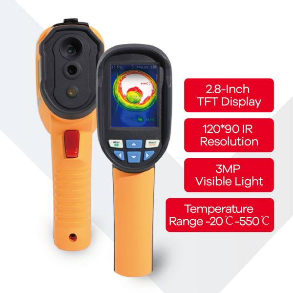 Quality Good Price 120x90 Resolution Handheld Infrared Thermal Imaging Camera for sale