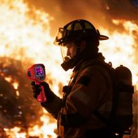 Quality Multi-Purpose Firefighting Gas Imaging Infrared Thermal Camera for Fire Rescue for sale