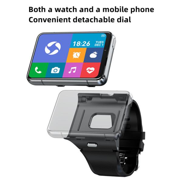 Quality Android 9.0 MTK6761 4G Smart Watch Quad Core TFT Screen 2300mAh GPS Locator for sale