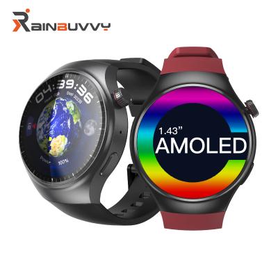 Cina 4G DM80B Swimming Smart Watch 1.43 Inch Android 8.1 1000mAh Health and Fitness Tracking in vendita