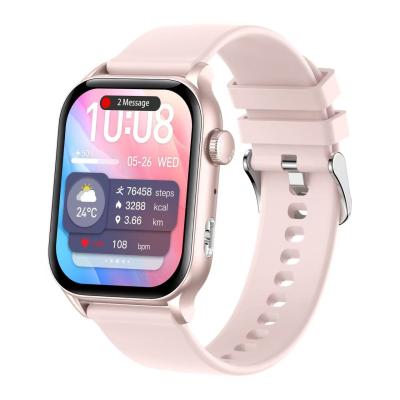 China Monitorização de sono de forma quadrada Smart Watch de alta tecnologia com assistente de voz de IA à venda