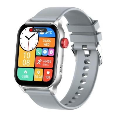 China Rainbuvvy KR86 Rectangular Shape Smart Watch Zilveren Mode Stijl Gezondheid Monitoring for sale
