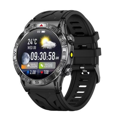 China 1.43 Inch GPS Flashlight Smart Watch Health Monitoring 107 Sports Modes Android IOS Sports for sale