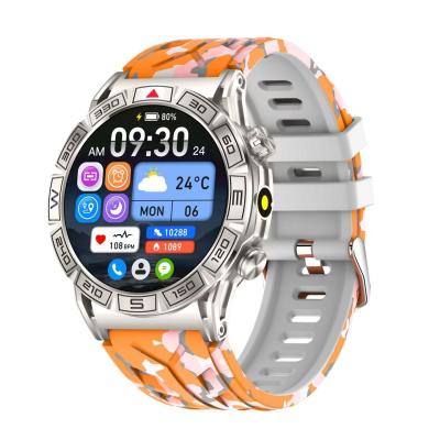 China AI Voice Assistant Round Shape Smart Watch Exercise Recording Smart Watch With Calculator for sale