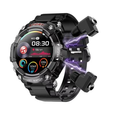 China Lange levensduur van de batterij TWS slim horloge met hartslag en bloeddruk monitoring for sale