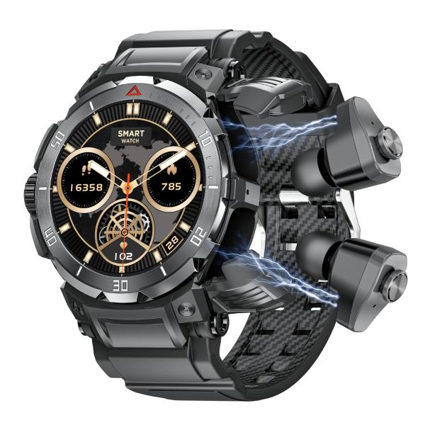 Quality IP67 Waterproof Smart Watch With TWS Pairing With Heart Rate Sensor For Android for sale
