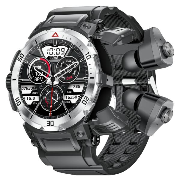 Quality Full Touch Screen TWS Smart Watch Explosion Proof Glass IP67 Waterproof Fitness for sale
